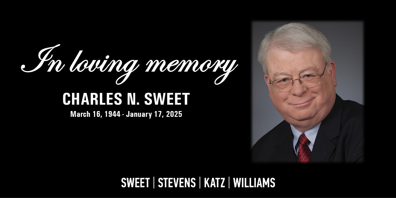 Sweet Stevens Mourns Passing of a Founding Partner - Bucks County Bar
